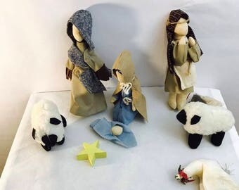 Felt nativity | Etsy