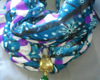 Scarf pendant | Etsy