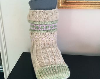 Fair isle socks | Etsy