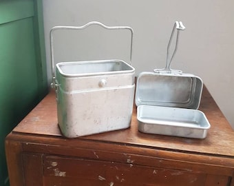 French WW2 Military Mess Kit 3 pieces French army meal