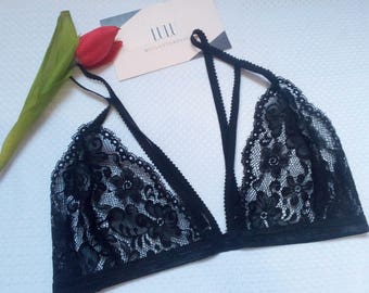 Sheer bralette | Etsy