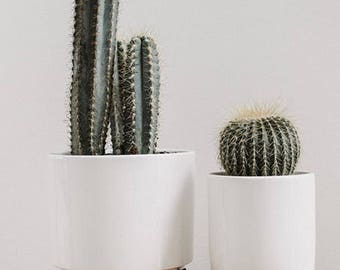 White planter | Etsy