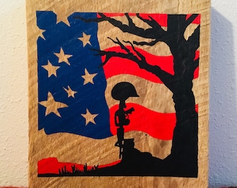 Fallen soldier | Etsy