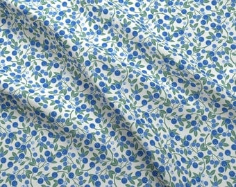 Blueberry fabric | Etsy