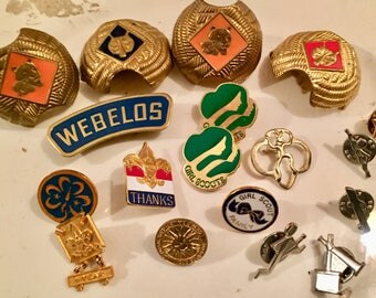 Boy scout pin | Etsy