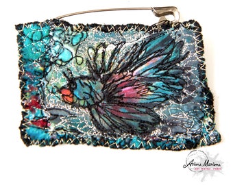 Textile art made with love in Paris by ArianeMariane on Etsy