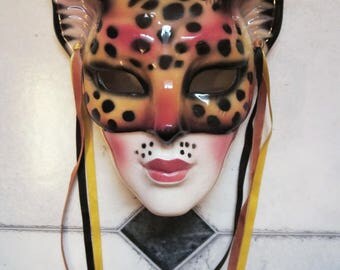 Cat face mask | Etsy