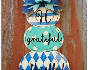 Stacked pumpkins | Etsy