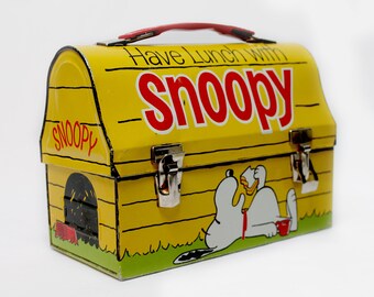 Snoopy lunch box | Etsy