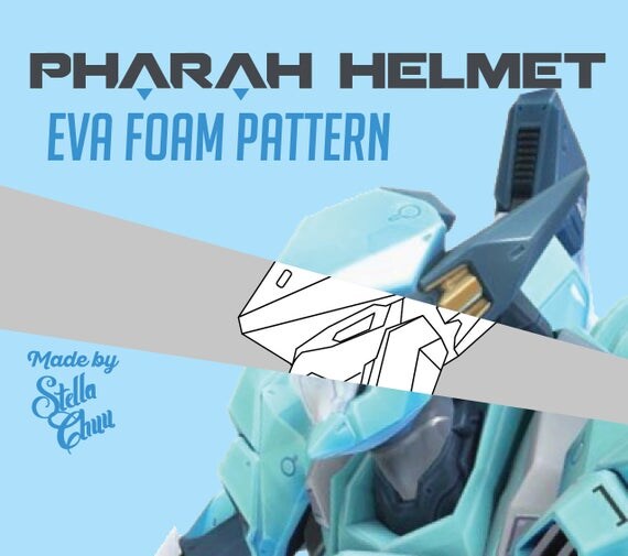 Overwatch Pharah Raptorion Mecha Queen Helmet Instructional