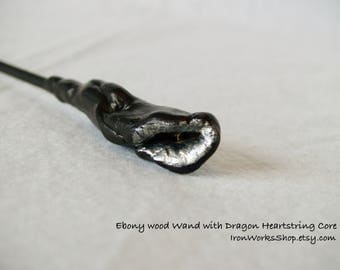 Ebony wand | Etsy