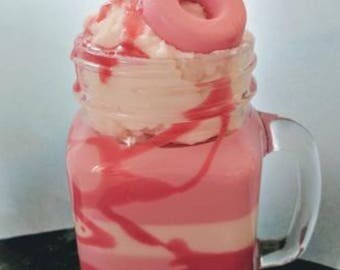 Lace Collar knitting pattern Raspberry Ripple design