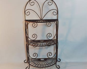 Vintage metal shelf | Etsy