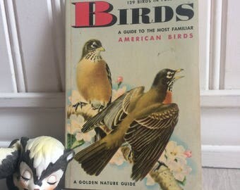 Vintage bird book | Etsy