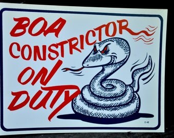 Boa constrictor | Etsy