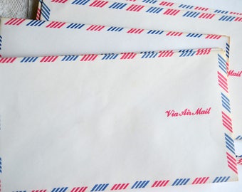Airmail envelopes | Etsy