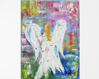 Angel wings art | Etsy