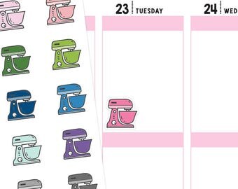 Initial Decal for Mixer Decor Kitchen Aid Monogram Decal