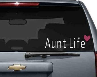 Aunt decal | Etsy