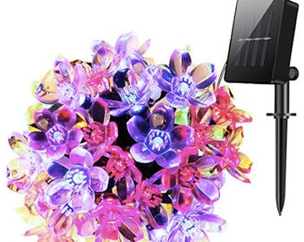 Flower string lights | Etsy