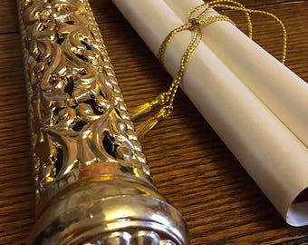 Santa scroll | Etsy