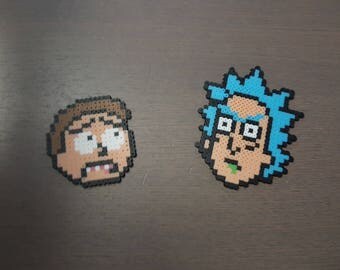 Rick morty pixel art | Etsy