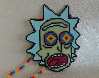 Perler bead jewelry | Etsy