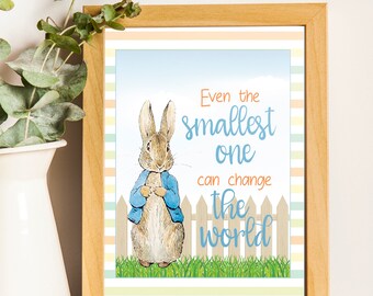 Peter rabbit quote | Etsy