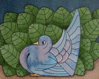 Dove painting | Etsy