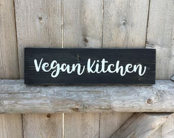 Vegetarian sign | Etsy