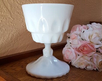 White milk glass | Etsy