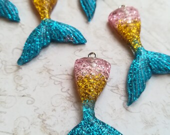 Glitter mermaid tail | Etsy