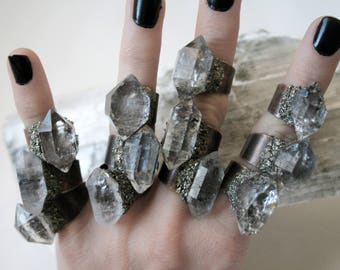 Crystal ring | Etsy