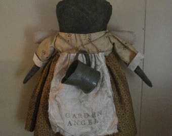 Primitive angel doll | Etsy