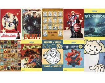 Fallout 4 poster | Etsy