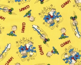 Snoopy fabric | Etsy