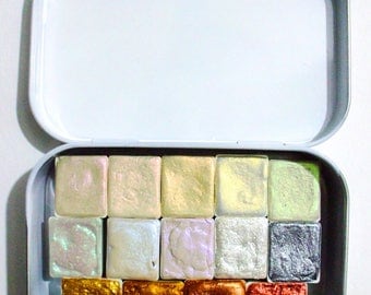 Watercolor tin | Etsy