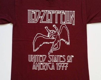 Led zeppelin shirt | Etsy
