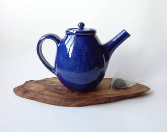 Blue teapot | Etsy