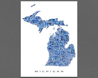 Michigan decor | Etsy