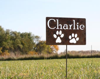 Pet grave markers | Etsy