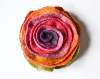 Felt brooch pin | Etsy