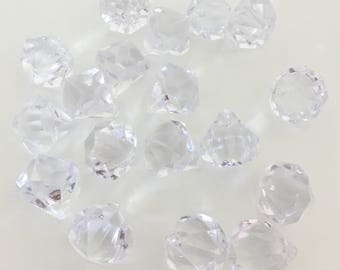 Plastic diamonds | Etsy