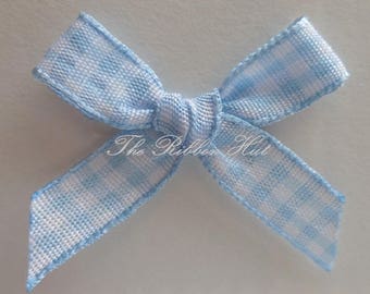 Blue ribbon bows | Etsy