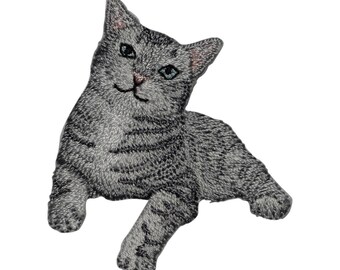 Cat applique | Etsy