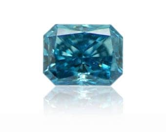 Blue diamond ring | Etsy