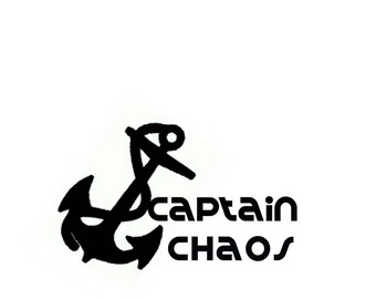 Captain chaos | Etsy