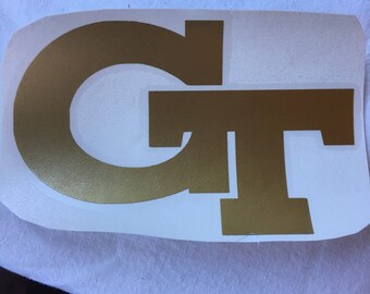 Georgia tech decal | Etsy