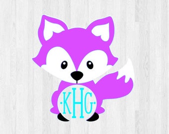 Fox decal | Etsy