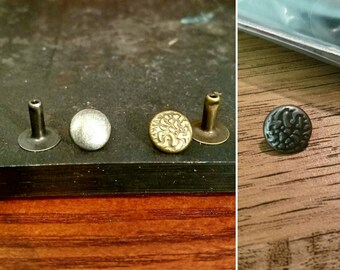 Brass rivets | Etsy